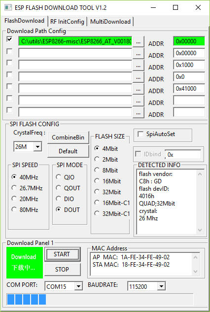 ESP8266-12 - use with Alexa d